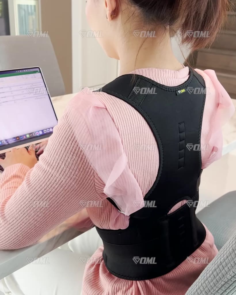OML Welly-R เสื้อพยุงหลัง พยุงปวดหลัง ประคองให้ตัวตั้งตรง บุคลิคดี รับประกันสินค้า เข็มขัดพยุง ...