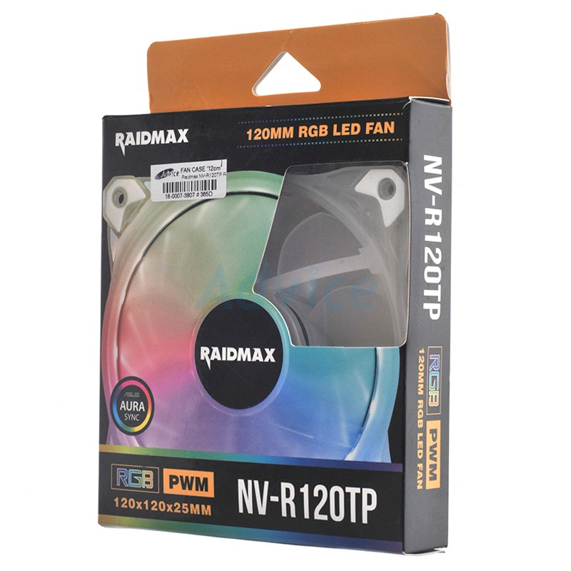 FAN CASE Raidmax NV-R120TP RGB | Shopee Thailand