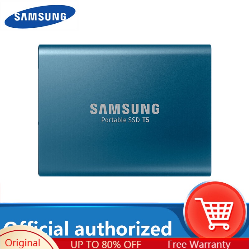 SAMSUNG T5 External SSD USB3.1 Gen2 250GB 500GB Hard Drive External ...