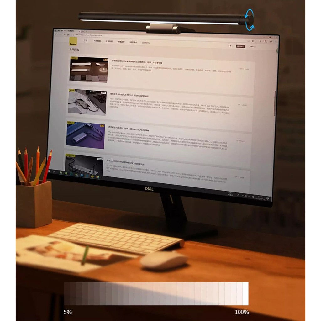 [เหลือ 840 ทักแชท] Xiaomi Mi Computer Monitor Light Bar - โคมไฟ LED จอ ...