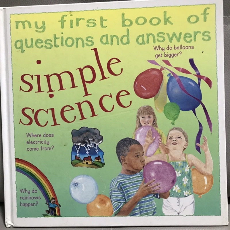 My First book of questions and answers Simple Science หนังสือความรู้ปก ...
