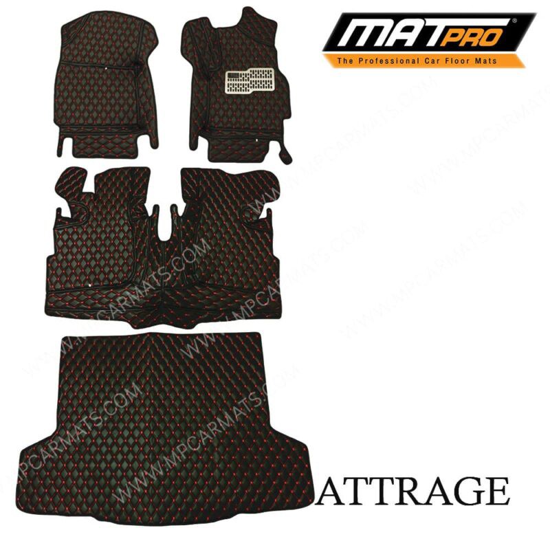 MatPro พรมปูพื้นเข้ารูป5D 6D Premium Fitted Leather Car Mats สำหรับรถ ...