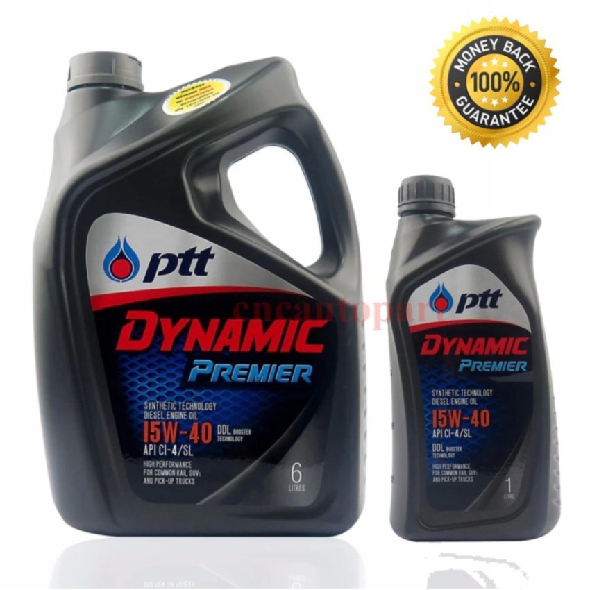 PTT Dynamic Premier น้ำมันเครื่อง ดีเซล กึ่งสังเคราะห์ SAE 15W-40 / API ...