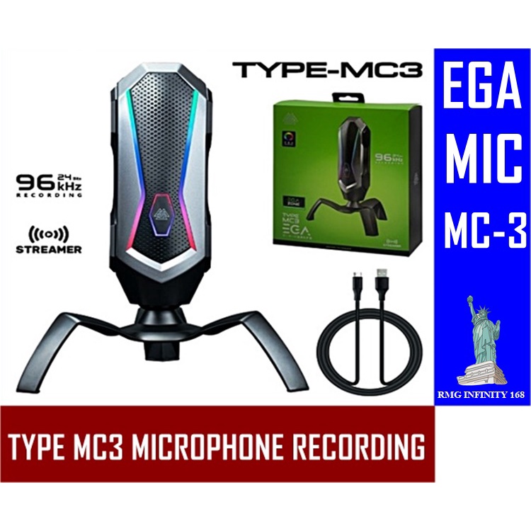 MIC EGA รุ่น TYPE-MC3 Microphone Condenser 96Khz USB Type-C | Shopee Thailand
