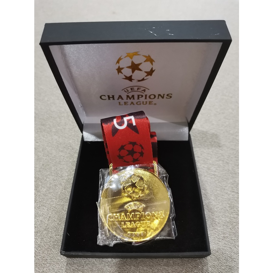 Ucl 2005 CHAMPIONS LEAGUE FINAL ISTANBUL GOLD MEDAL WINNER LIVERPOOL ...