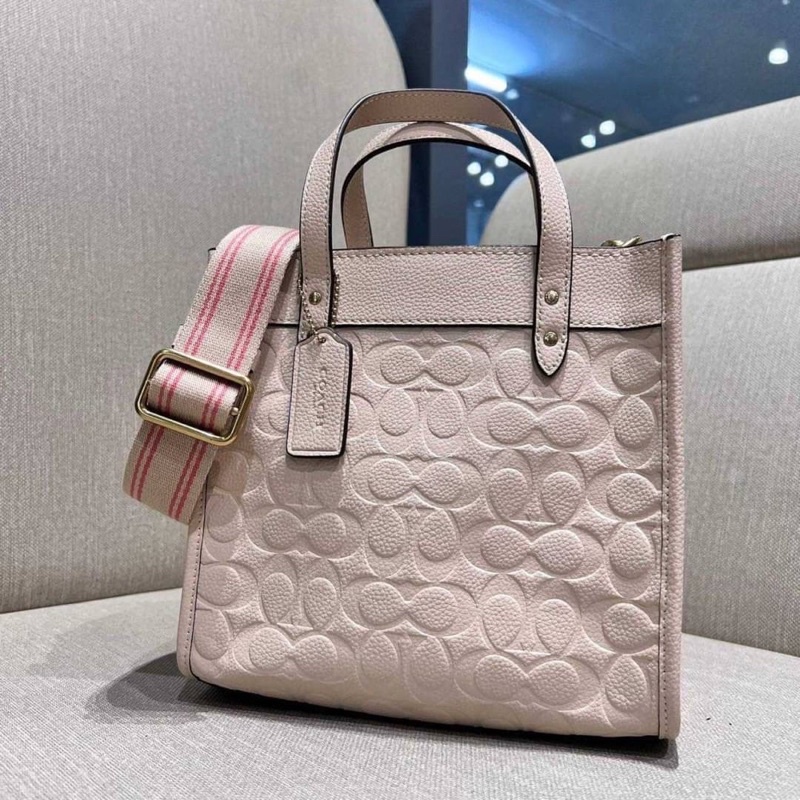 COACH C4829 FIELD TOTE 22 IN SIGNATURE LEATHER | Shopee Thailand