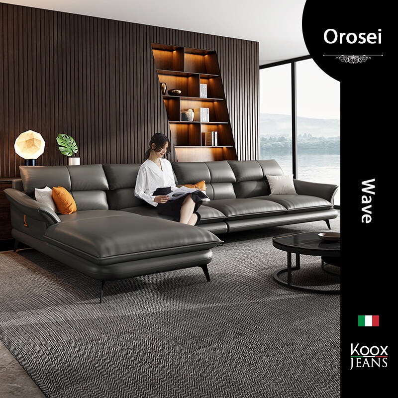 DVAC KOOXJEANS Wave | Orosei sofa โซฟาหนังสไตล์มินิมอลอิตาลีสไตล์ ...