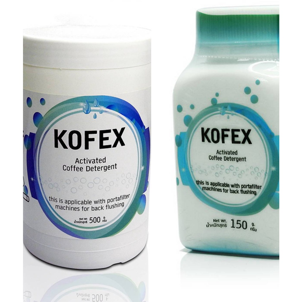 ( 2 ขนาด) ผงขจัดคราบ kofex ขจัดคราบเครื่องชงกาแฟ 150 และ 500 กรัม By ...