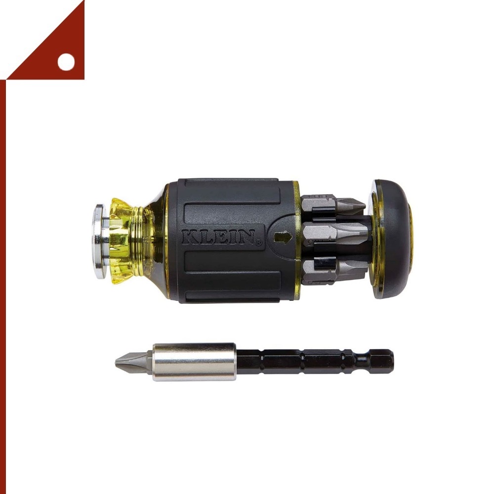 Klein Tools : KLT32308* ชุดไขควง Multi-bit Stubby Screwdriver, Impact ...