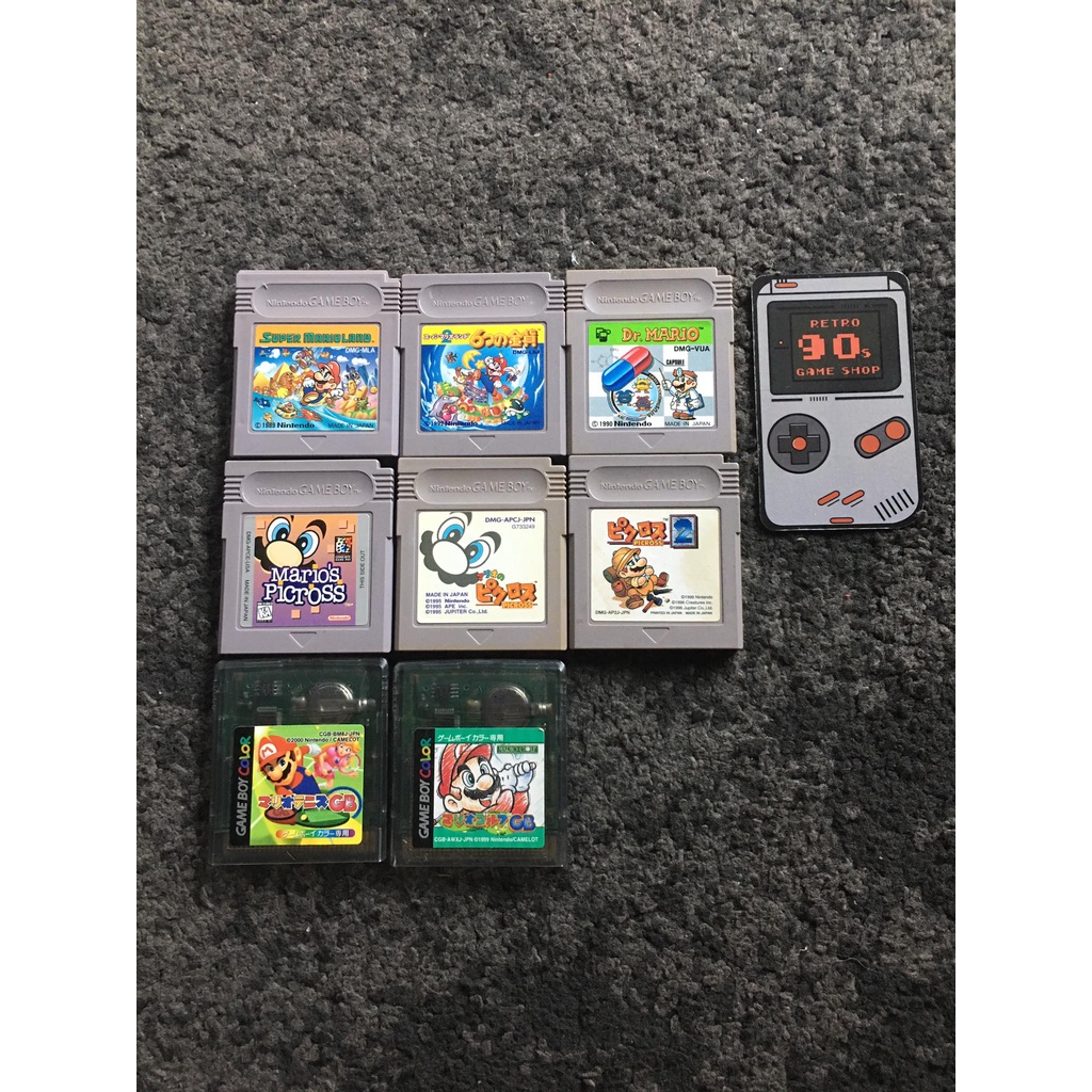 Nintendo Cartridge Gameboy & Gameboy Color Mario Collection / Japan ...
