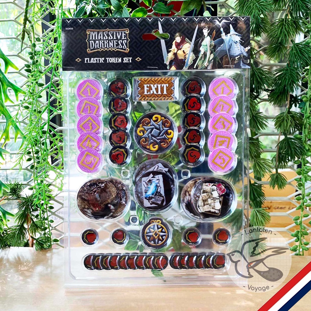 Massive Darkness: Expansion/Zombicide Crossover/Plastic Token/Tile Set ...
