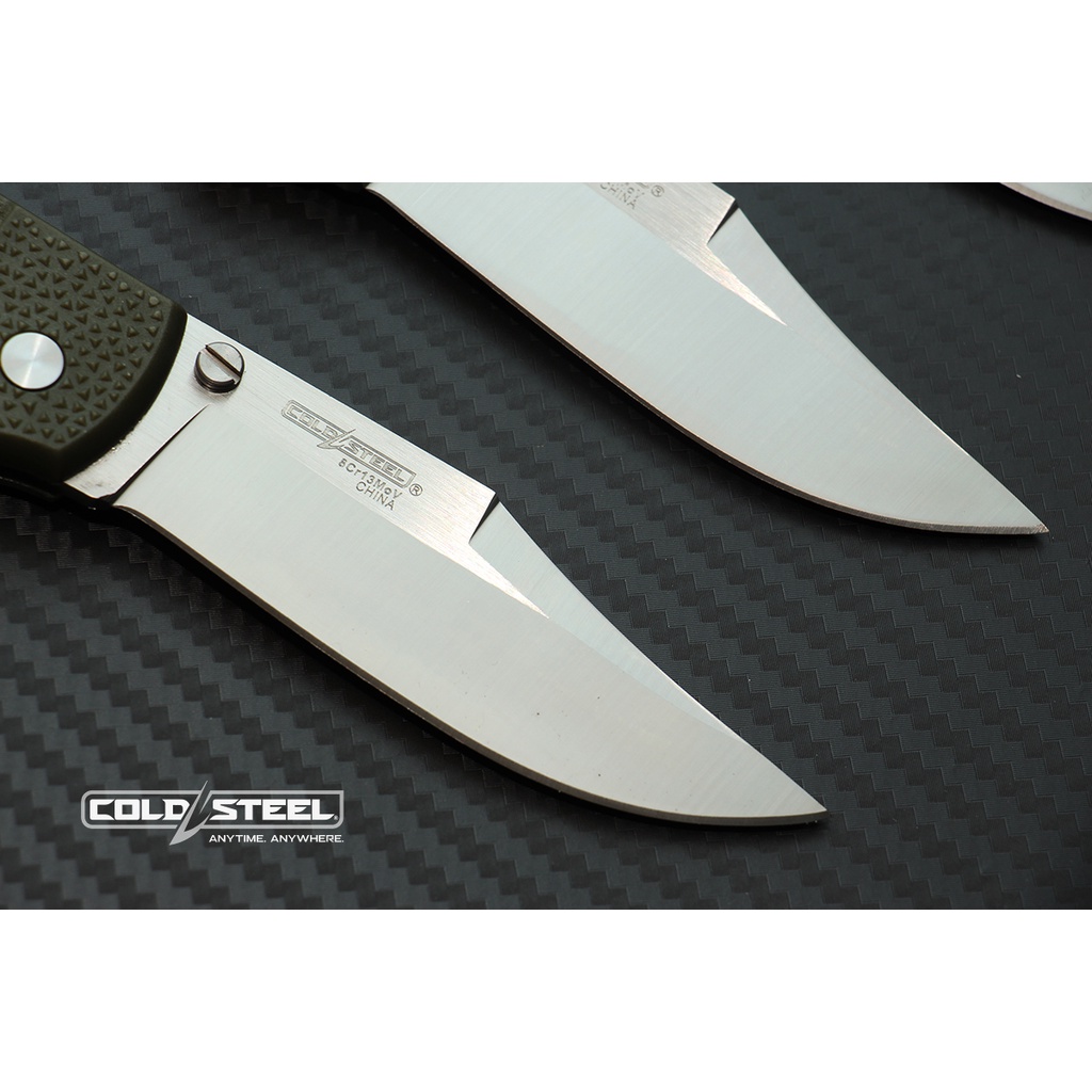 มีดเดินป่าcold steel รุ่น DOUBLE SAFE HUNTER ใบ 8cr13 Mov ทรงโบวี ( AAA ...