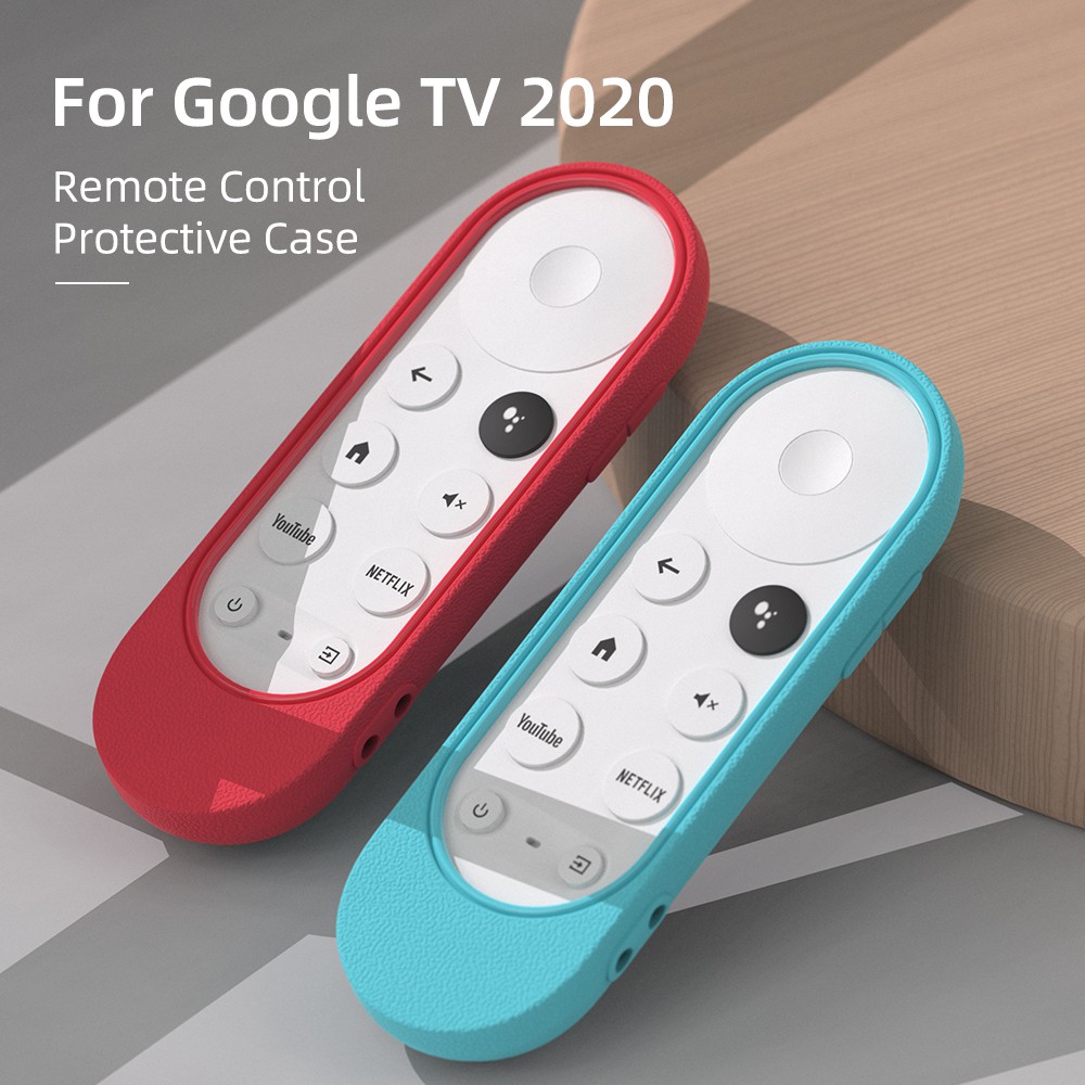 SIKAI เคสซิลิโคนสําหรับ Chromecast พร้อม Google TV 2020 Voice Remote ...