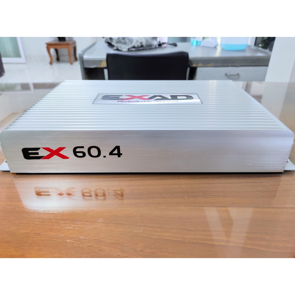 Power amplifier EXAD EX-60.4 เพาเวอร์แอมป์ มือสอง สภาพดี อุปกรณ์ครบ ราคามือหนึ่ง 6,500 บาท (จัด ...