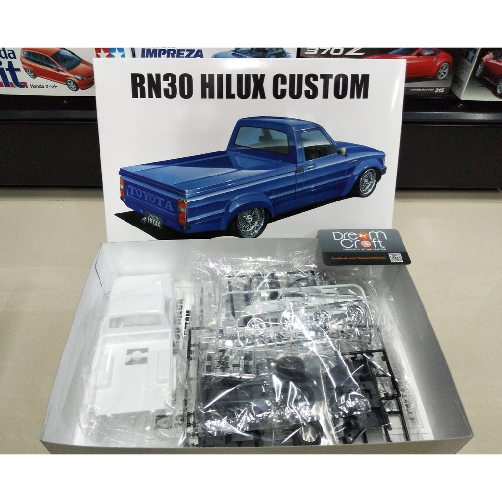 AOSHIMA TC30 1/24 RN30 HILUX CUSTOM '78 TOYOTA (โมเดลรถกระบะ Model ...