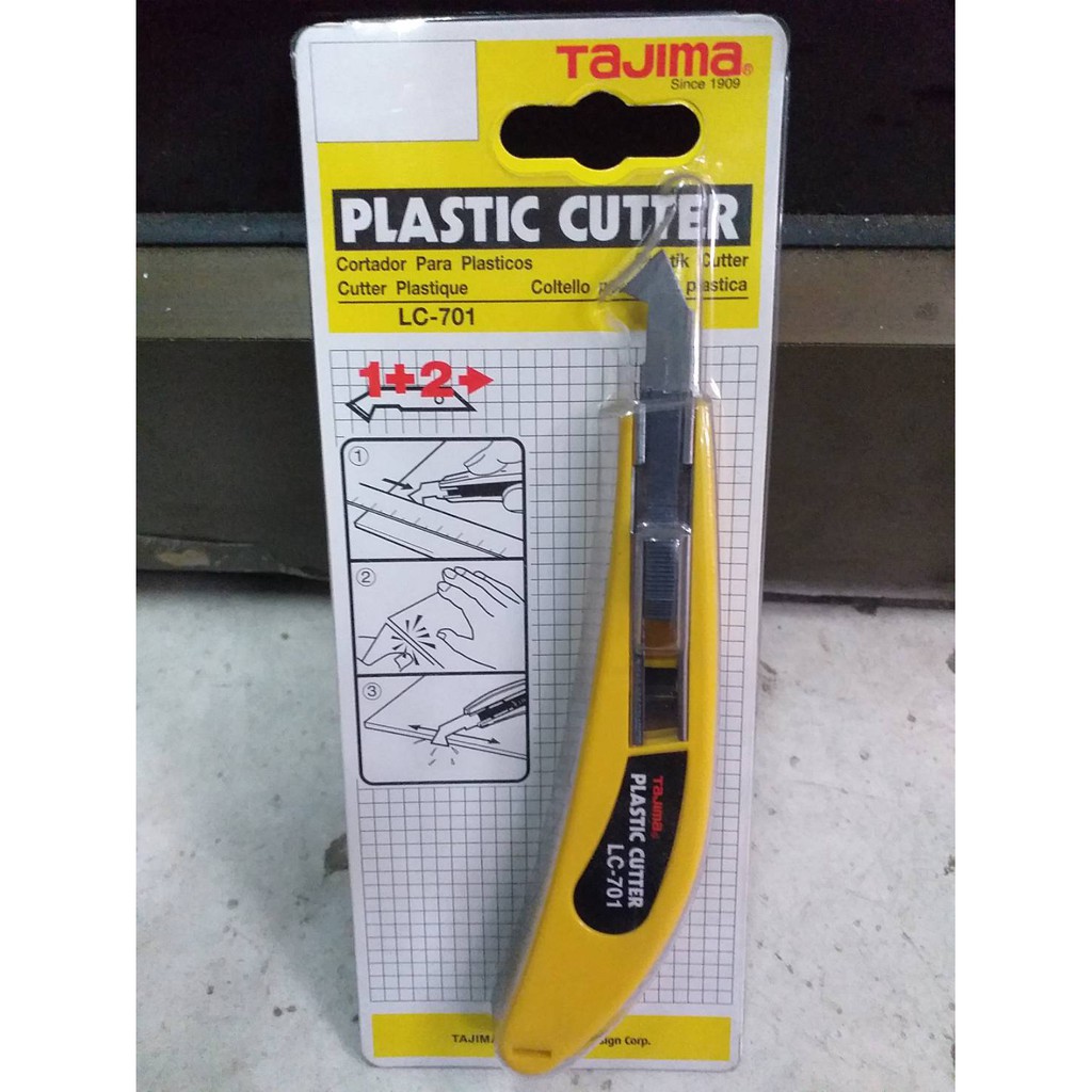 Tajima LC-701 Cutter Plastic Knife มีดคัทเตอร์ตัดพลาสติก ทาจิม่า ...