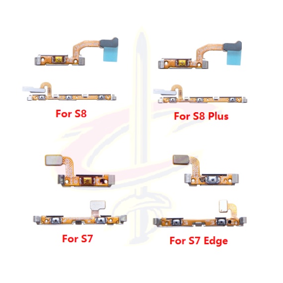 แพรปุ่มสวิตปิดเปิด ปุ่มเปิดปิด ปุ่มเปิดเสียง สําหรับ samsung galaxy S7 edge S8 Plus | Shopee ...