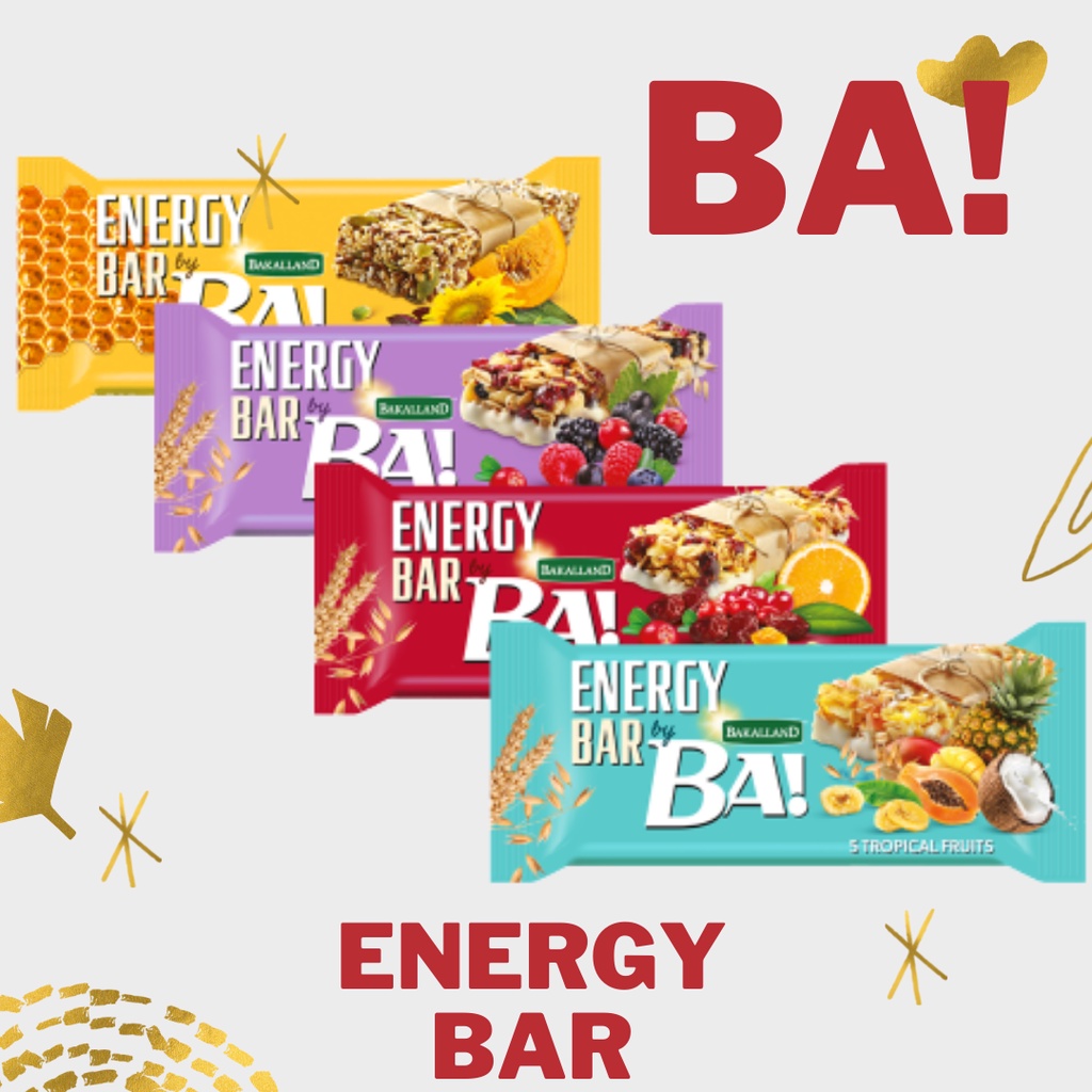 [1 FREE 1] BA! Energy Bar บาร์ให้พลังงาน ทดแทนมื้ออาหาร จากวัตถุดิบ ...