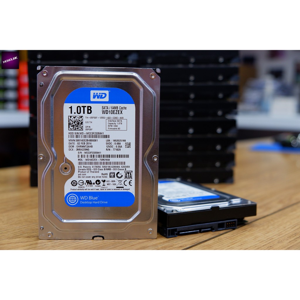 HDD PC (ฮาร์ดดิส พีซี) 500G / 1TB | WD BLUE & Seagate | 7200RPM SATA ...