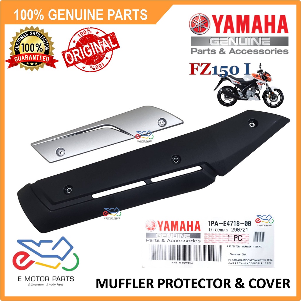 Fz ใหม่ ฝาครอบป้องกันมัฟฟิลเลอร์ FZ150 V3 1PA - 1PA-E4718-00 90798 ...