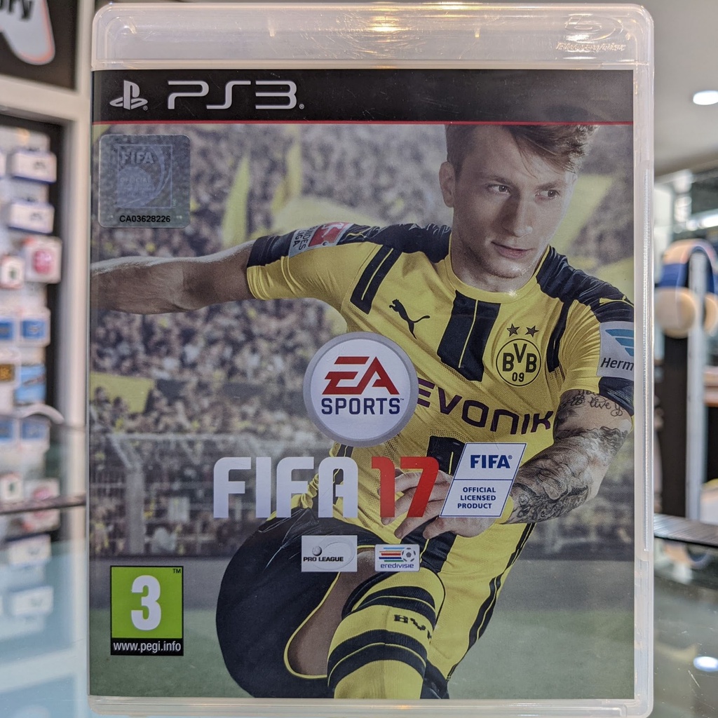 (ภาษาอังกฤษ) มือ2 PS3 FIFA 17 เกมPS3 แผ่นPS3 มือสอง (เล่น2คน football ...