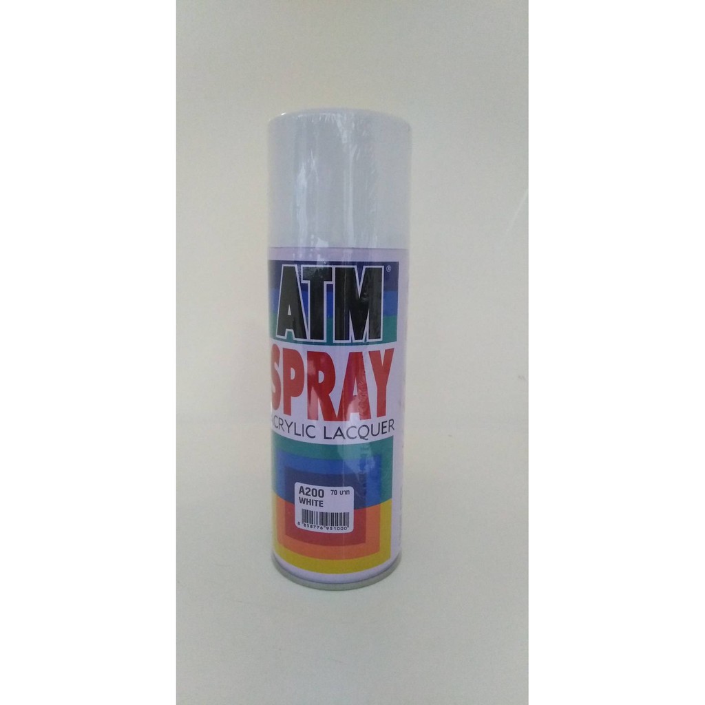 ATM Spray Acrylic Lacquer สเปรย์สำหรับงานอเนกประสงค์ ชนิดฟิล์ม มี 18 สี ...