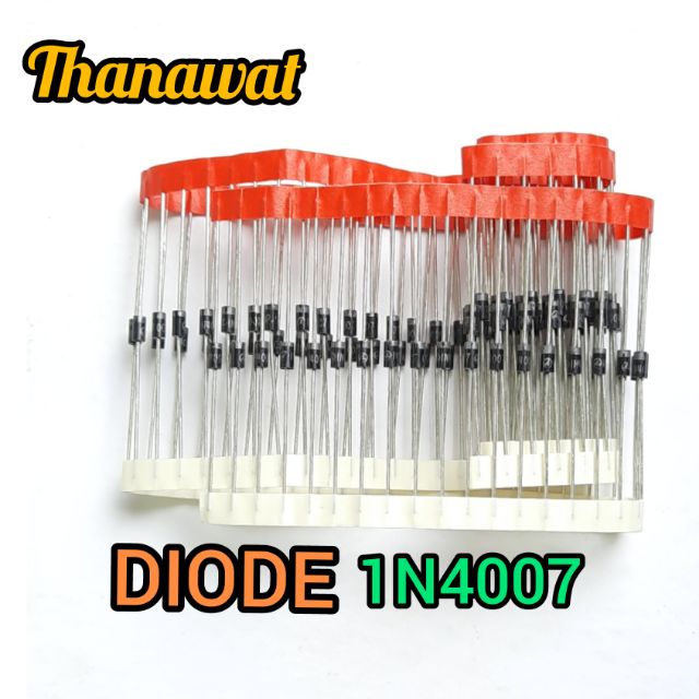 1N4007 diodeไดโอด (5,10 ชิ้น) สินค้าพร้อมส่ง | Shopee Thailand