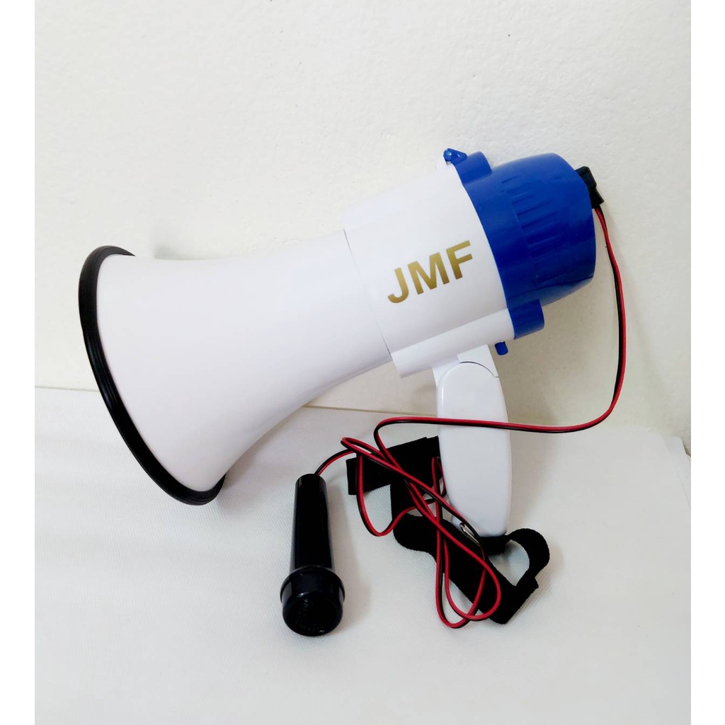 JMF SD-8SL โทรโข่ง อัดเสียงได้ มีเสียงดนตรี ส่งเสียงดังไกลถึง 500เมตร ปรับความดังเสียงได้ ...