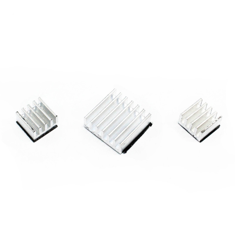 30PCS/Lot Raspberry Pi 3 Heat Sink Aluminum Cooler Radiator Heatsinks ...