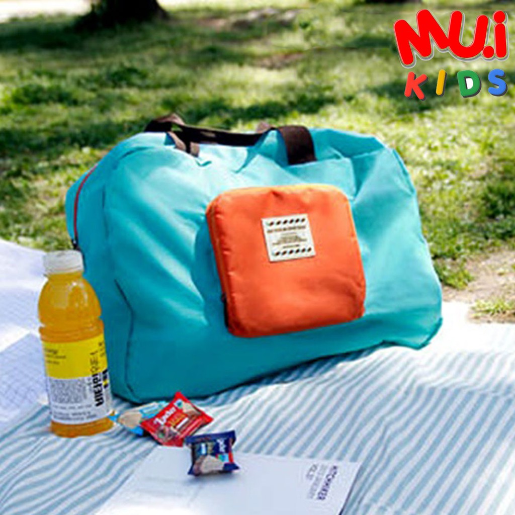 muikid กระเป๋าสไตล์เกาหลี ใบใหญ่ น้ำหนักเบา พกพาสะดวก กันน้ำ พับเก็บได้ ...