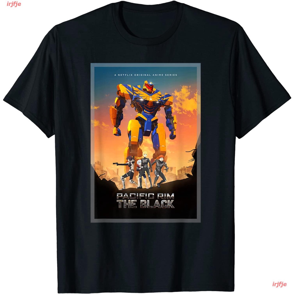 New Pacific Rim The Black - Poster T-Shirt เสื้อยืด ดพิมพ์ลาย ดผ้าเด้ง ...
