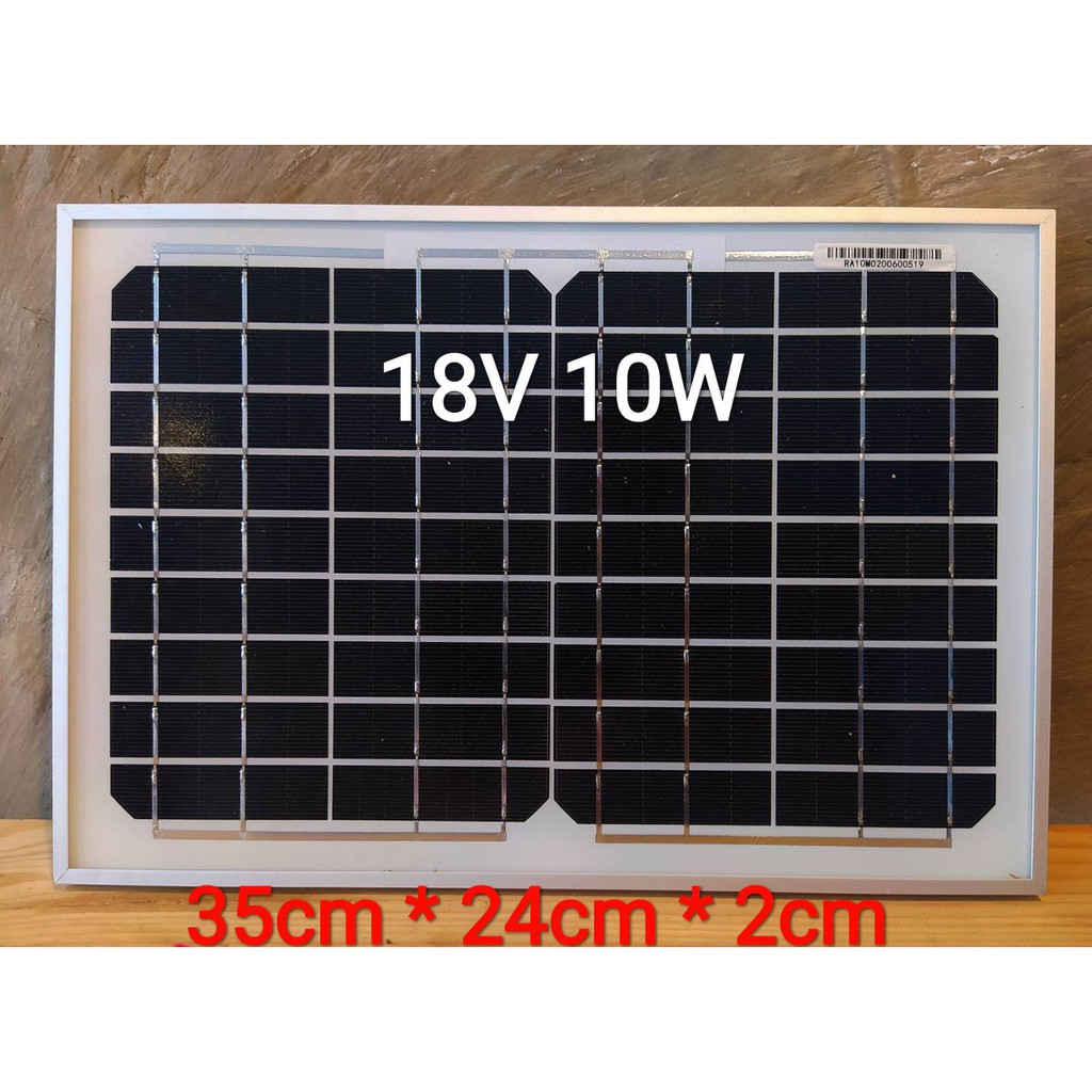 แผ่นโซล่าเซลล์ DIY (Solar Cell) 5V(1.25W) 6V(0.6-2W) 12v(1.5W) 18V(10W) | Shopee Thailand