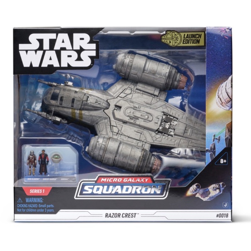 Jazzwares Star Wars Micro Galaxy Squadron Razor Crest | Shopee Thailand