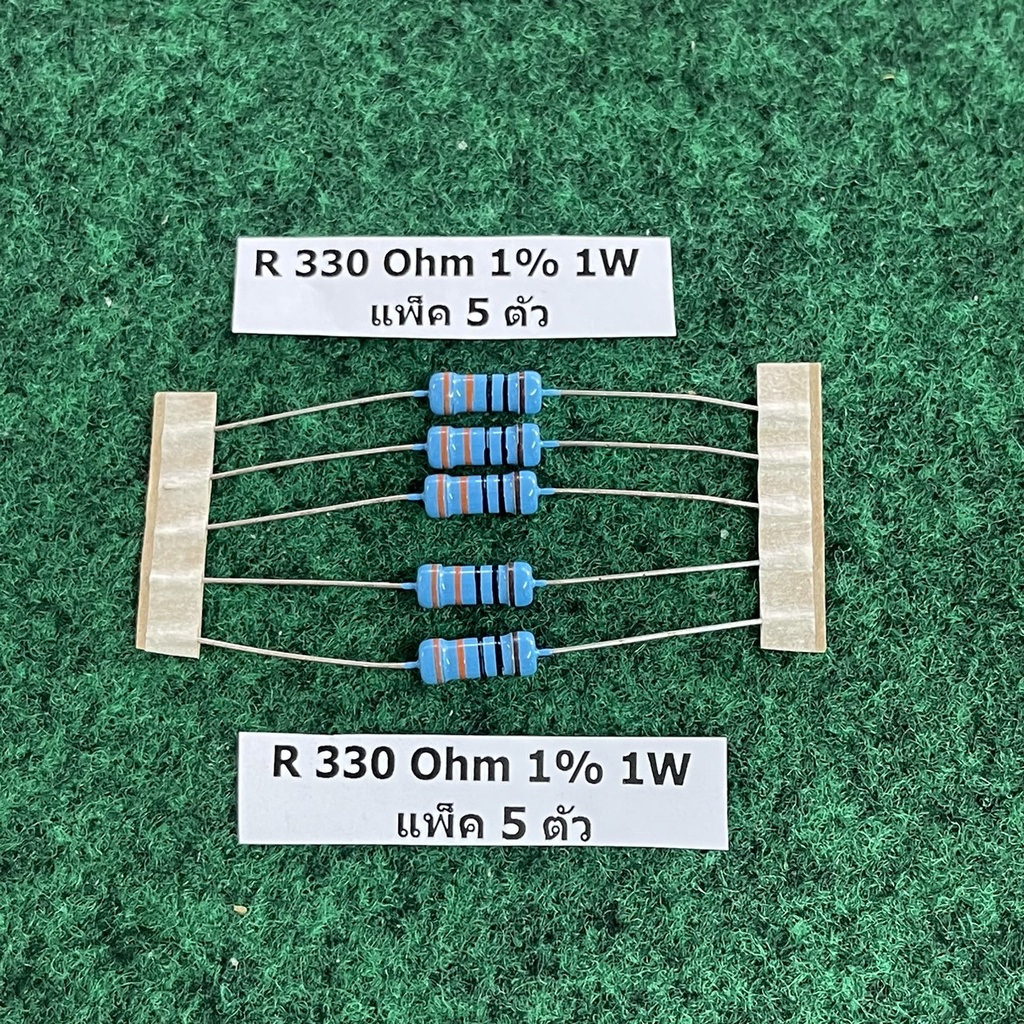 R 1% 1 W R 100 Ohm , 150 Ohm , 200 Ohm , 270 Ohm , 330 Ohm , 390 Ohm ...