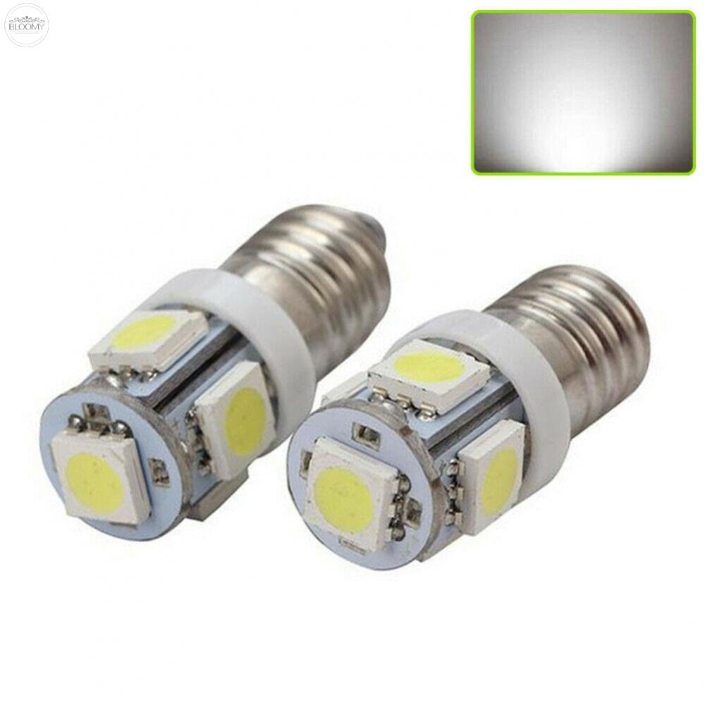 ใหม่ หลอดไฟ LED 6V E10 สว่างมาก คุณภาพสูง แบบเปลี่ยน สําหรับไฟฉาย 2 ชิ้น | Shopee Thailand