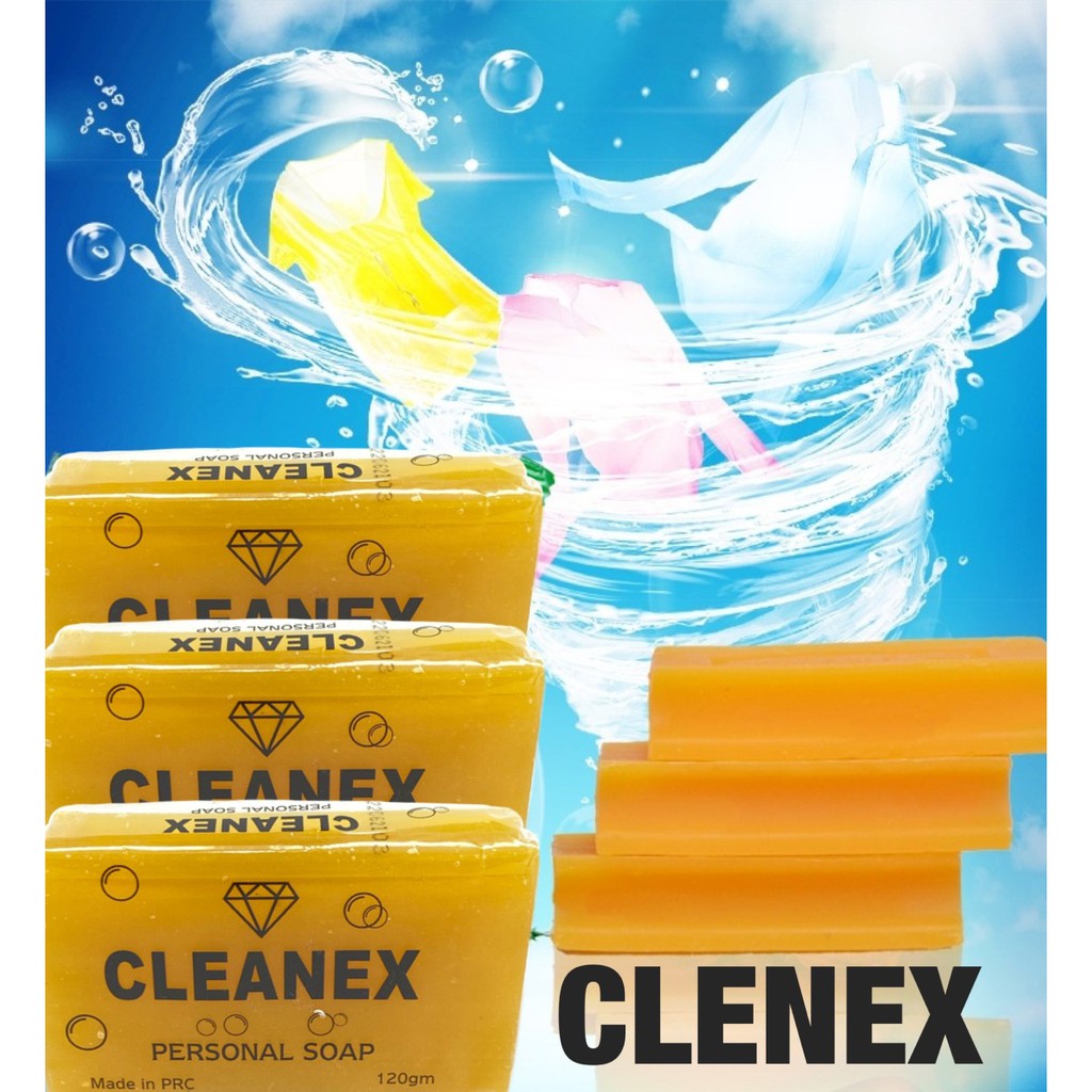 สบู่ซักผ้าขจัดคราบฝังลึก cleanex personal soap | Shopee Thailand