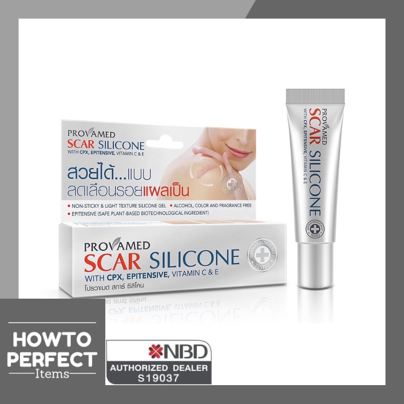 Provamed โปรวาเมด Scarzone scar zone acne ultra Scar Silicone post acne ...