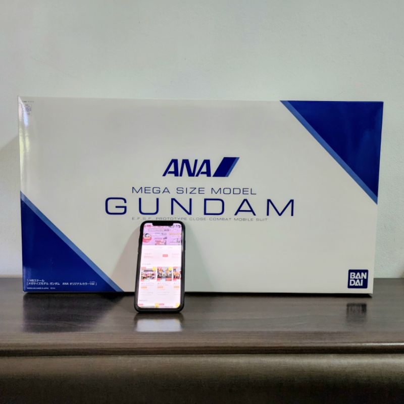 🤖💯 หุ่นยนต์ กันดั้ม Limited Mega Size RX-78-2 Gundam x ANA Original ...