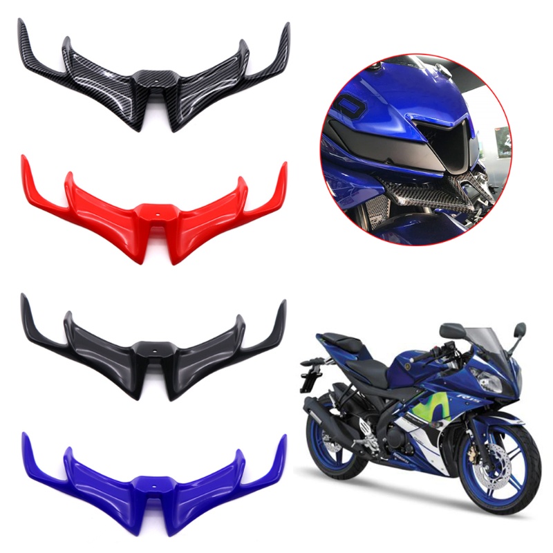 Motorcycle Front Fairing Aerodynamic Winglets ABS Lower Cover ...