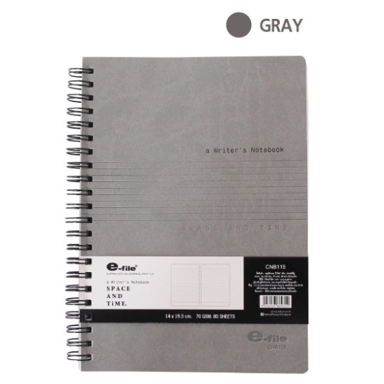 e-File สมุดโน๊ต สมุดริมลวด อีไฟล์ CNB115 | Shopee Thailand