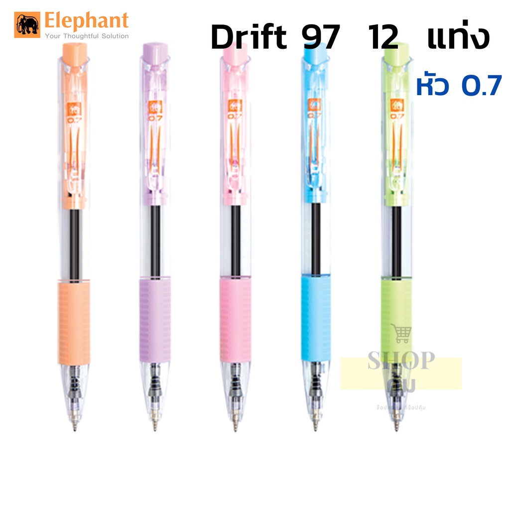 ปากกา ตราช้าง Drift Torio / 99 / 99.5 / 97 / 77 / 77X ปากกาลูกลื่น หมึก ...
