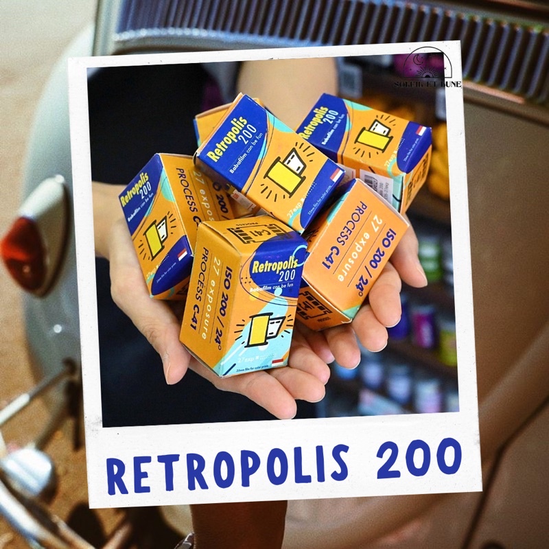 Retropolis 200 - ฟิล์มม้วน 35mm, ISO 200, 27exp | Shopee Thailand