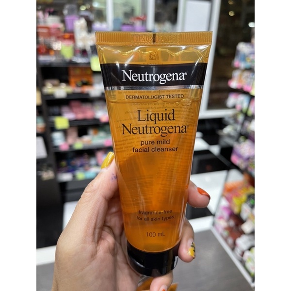 Neutrogena liquid pure mild facial cleanser 100 ml. | Shopee Thailand