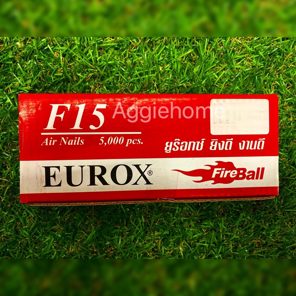EUROX ตะปูยิงไม้ ขาเดี่ยว รุ่น F15 ตะปู ( 5000 pcs) ความยาว 15 มม. ยิงเเผ่นไม้ เเผ่นไม้อัด แผ่น ...