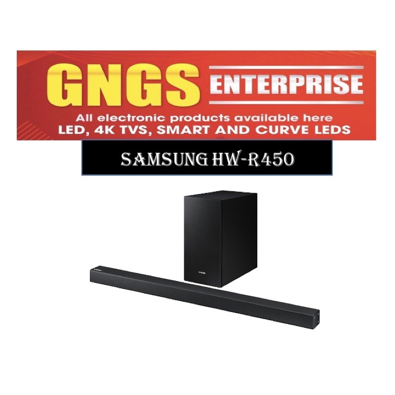 Samsung Sound Bar รุ่น HW-R450 (2.1ch HW-R450 ) | Shopee Thailand