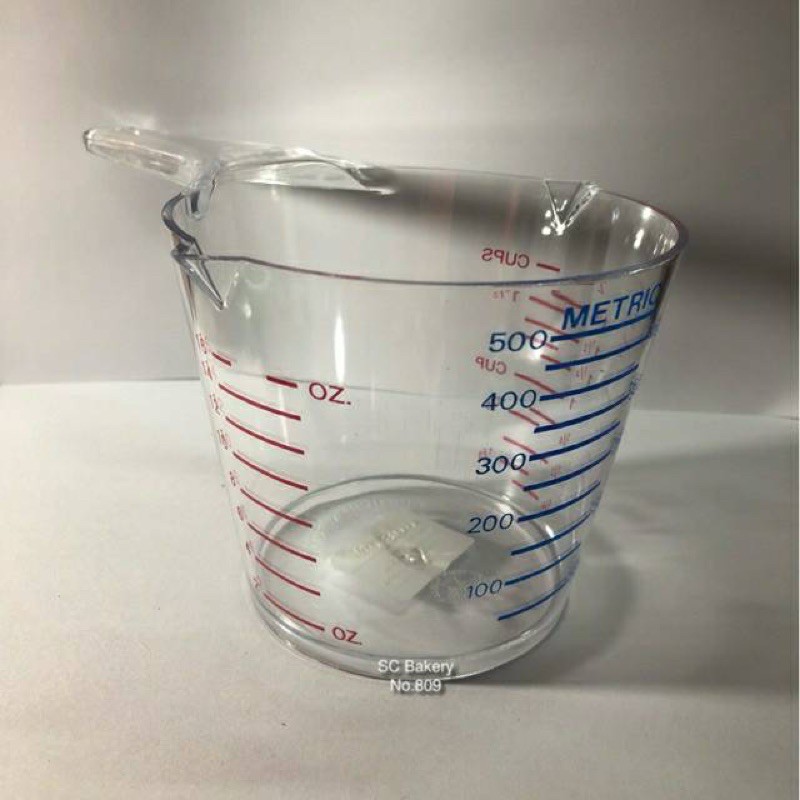 ถ้วยตวงแบบมีด้ามจับ ขนาด 8 , 16oz. หรือ 250 , 500ml. | Shopee Thailand