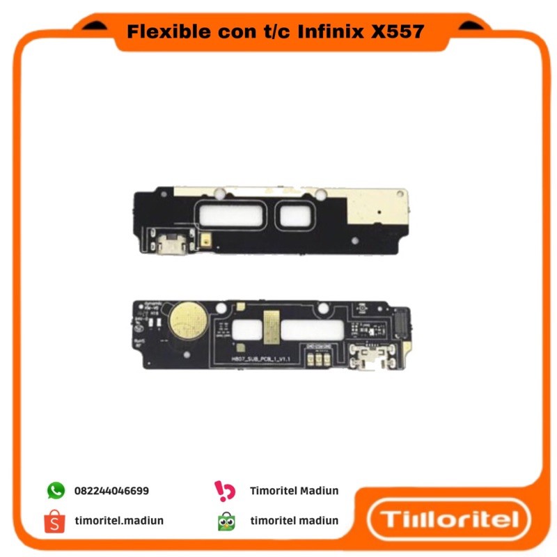 Infinix X557 + CON TC + MIC ยืดหยุ่น | Shopee Thailand