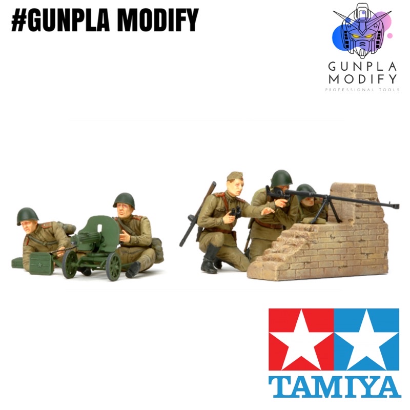 TAMIYA 35306 1/35 โมเดลประกอบ โมเดลทหาร Russian Anti-Tank Team | Shopee ...