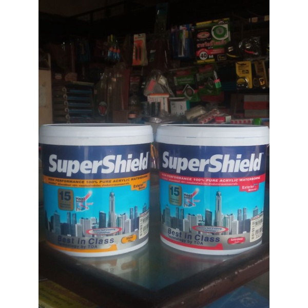 TOA SUPER SHIELD SEMI GLOSS & SHEEN ทีโอเอ ซุปเปอร์ชิลด์ กึ่งเงาและ ...