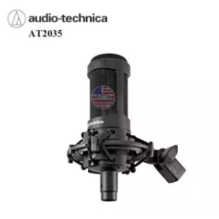 Audio-Technica AT2035 Cardioid คอนเดนเซอร์ไมโครโฟนสตูดิโอ XLR แถมฟรี ...